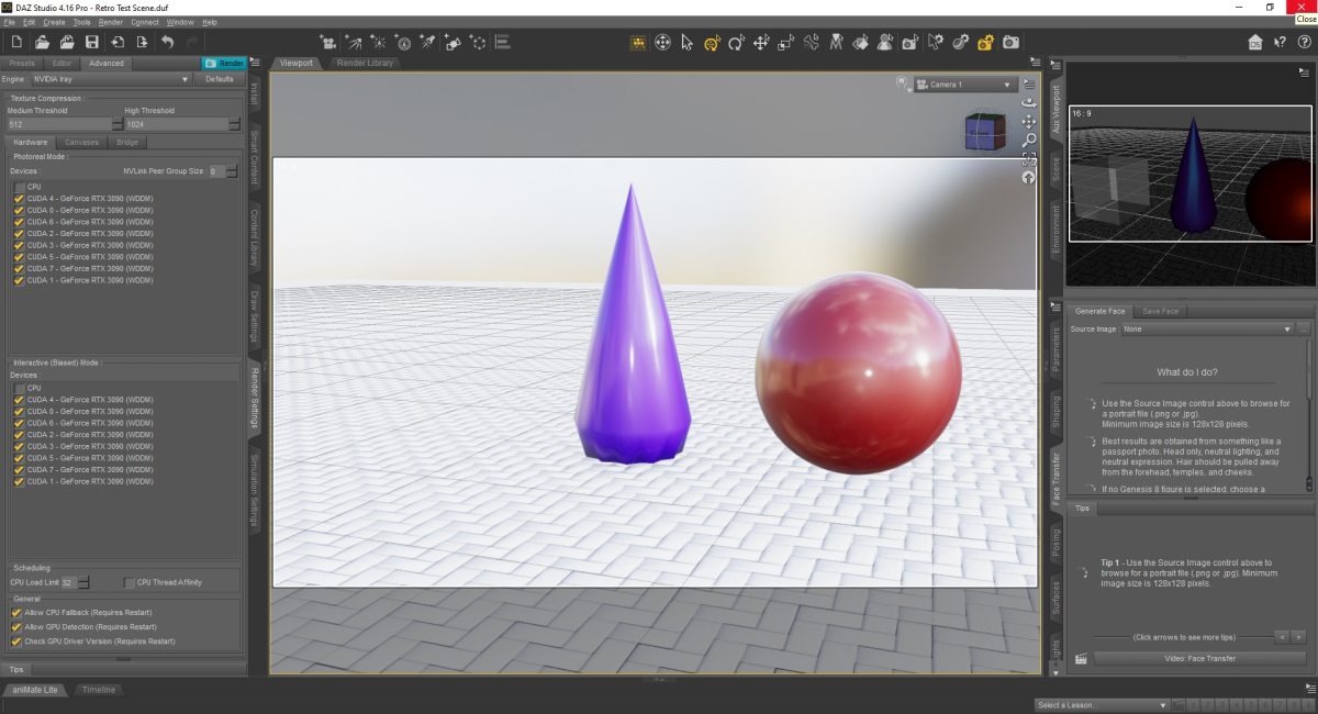 Workflow for Daz Studio and Iray on iRender - VFXRendering
