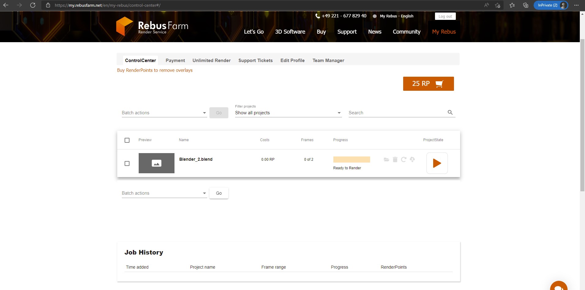 Rebus workflow for Blender and Cycles - VFXRendering