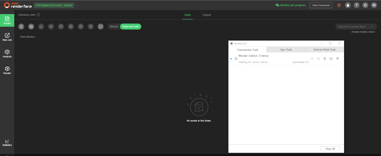 Fox render farm workflow for Blender and Cycles - VFXRendering