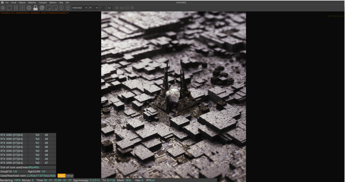 iRender workflow for Cinema 4D and Octane rendering - VFXRendering