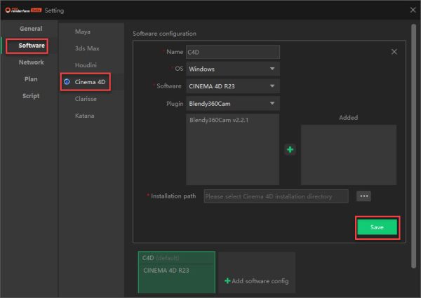 Render a Cinema 4D & Physical renderer project on Fox Render Farm