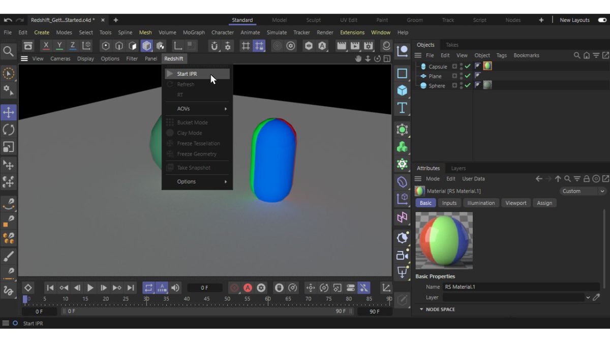 How to Render with Redshift in C4D? - VFXRendering