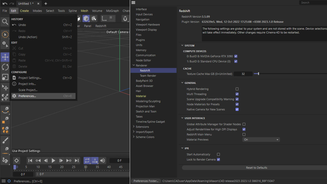 How to Render with Redshift in C4D? - VFXRendering