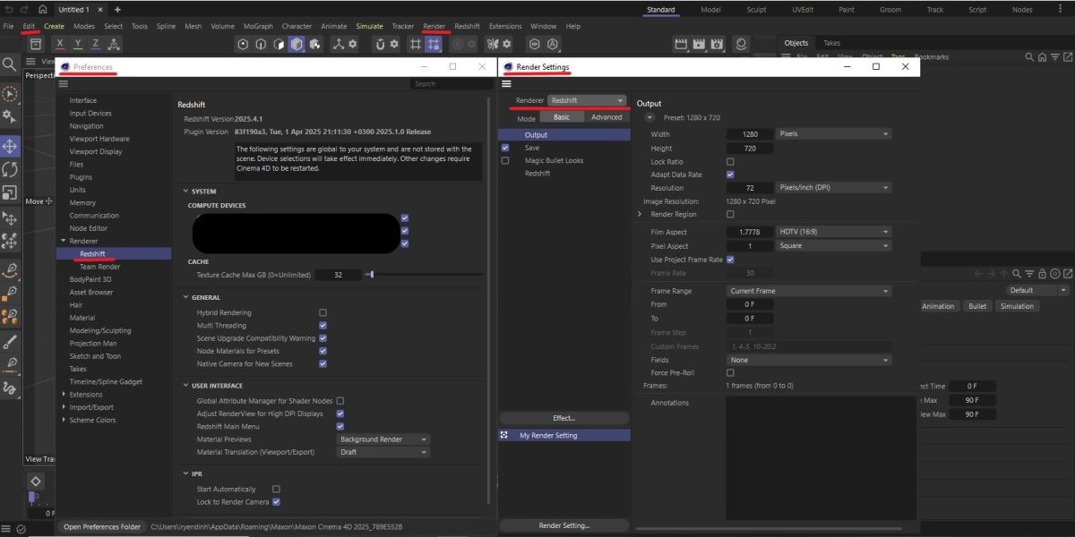 How do you add Redshift to Cinema 4D? - VFXRendering