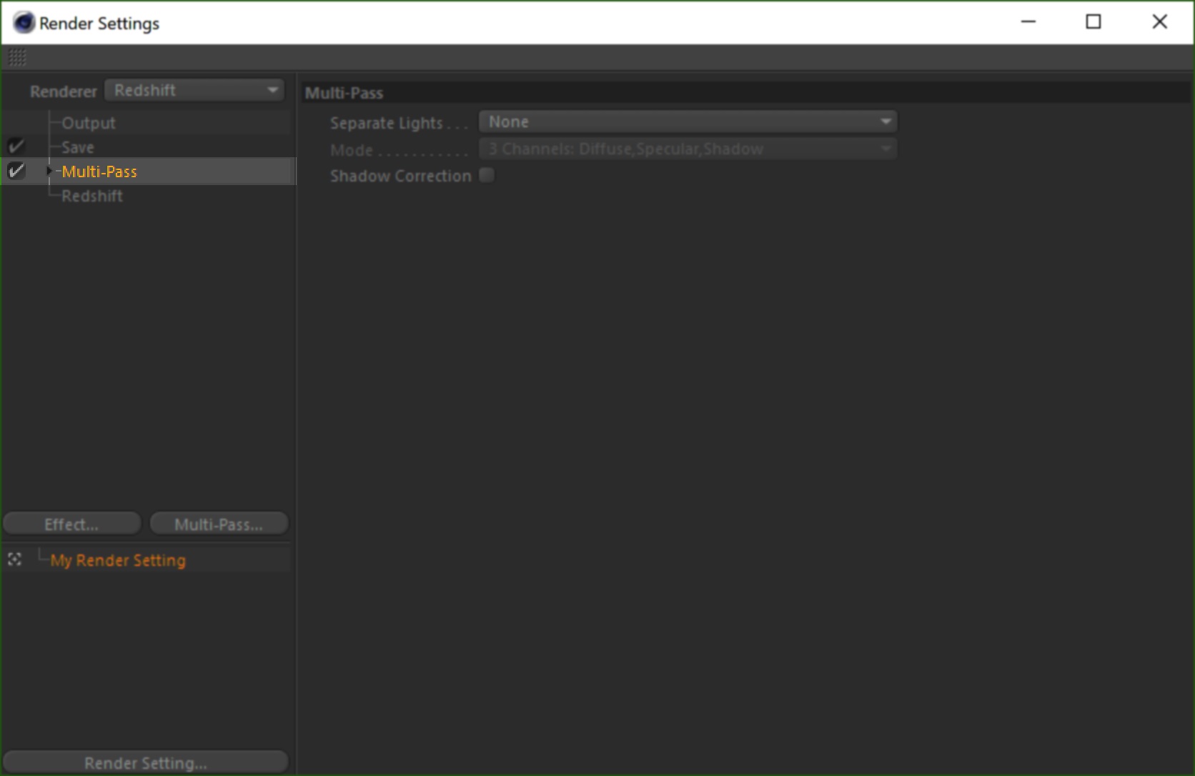 How to render out multi-pass sequence in Cinema 4D and Redshift ...